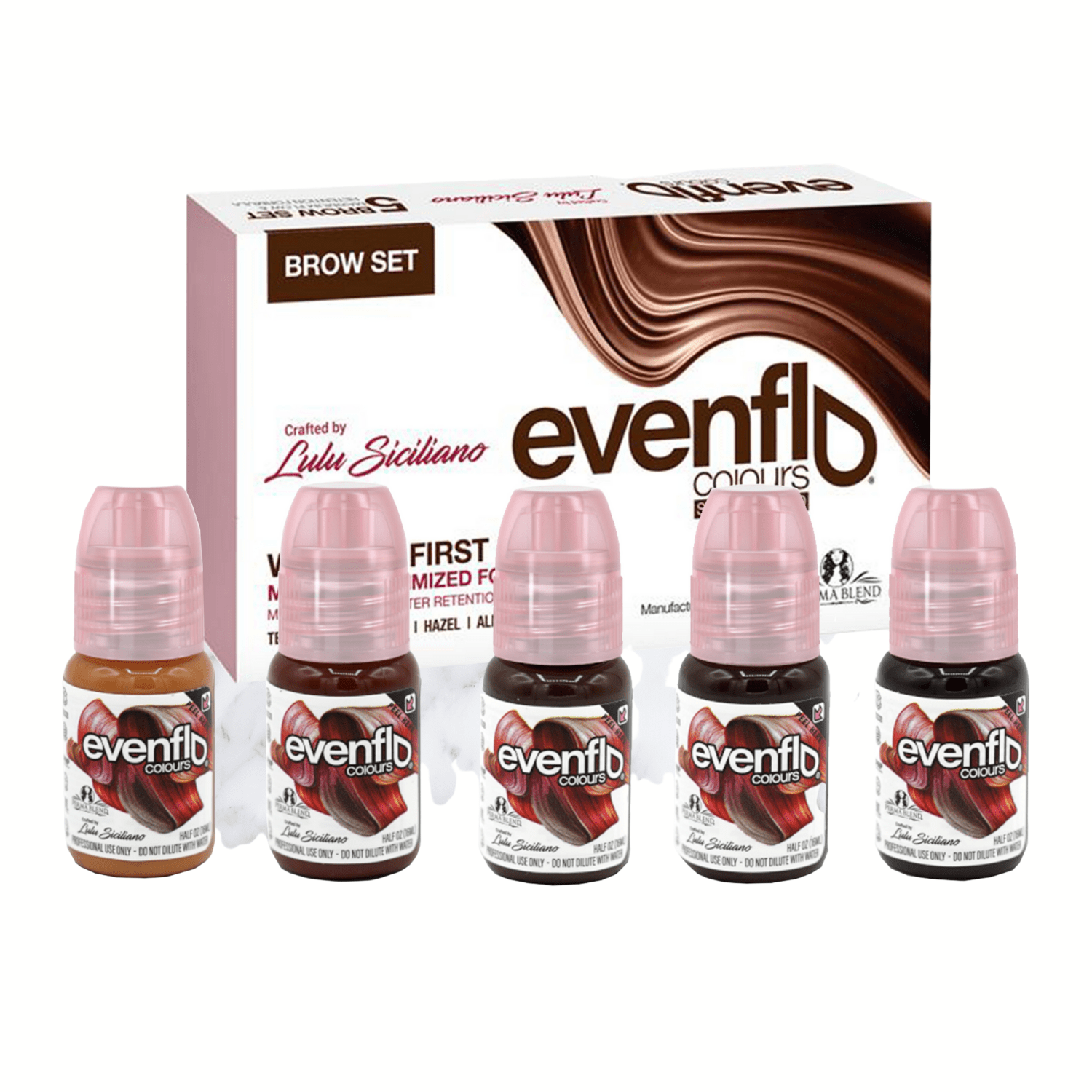 Evenflo Brow Set (5pcs) – Eyebrow Ink Shop