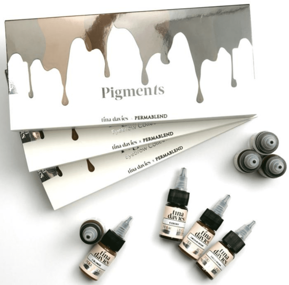 Perma Blend - Tina Davies Eyebrow Kit (I Love Ink) – Eyebrow Ink Shop