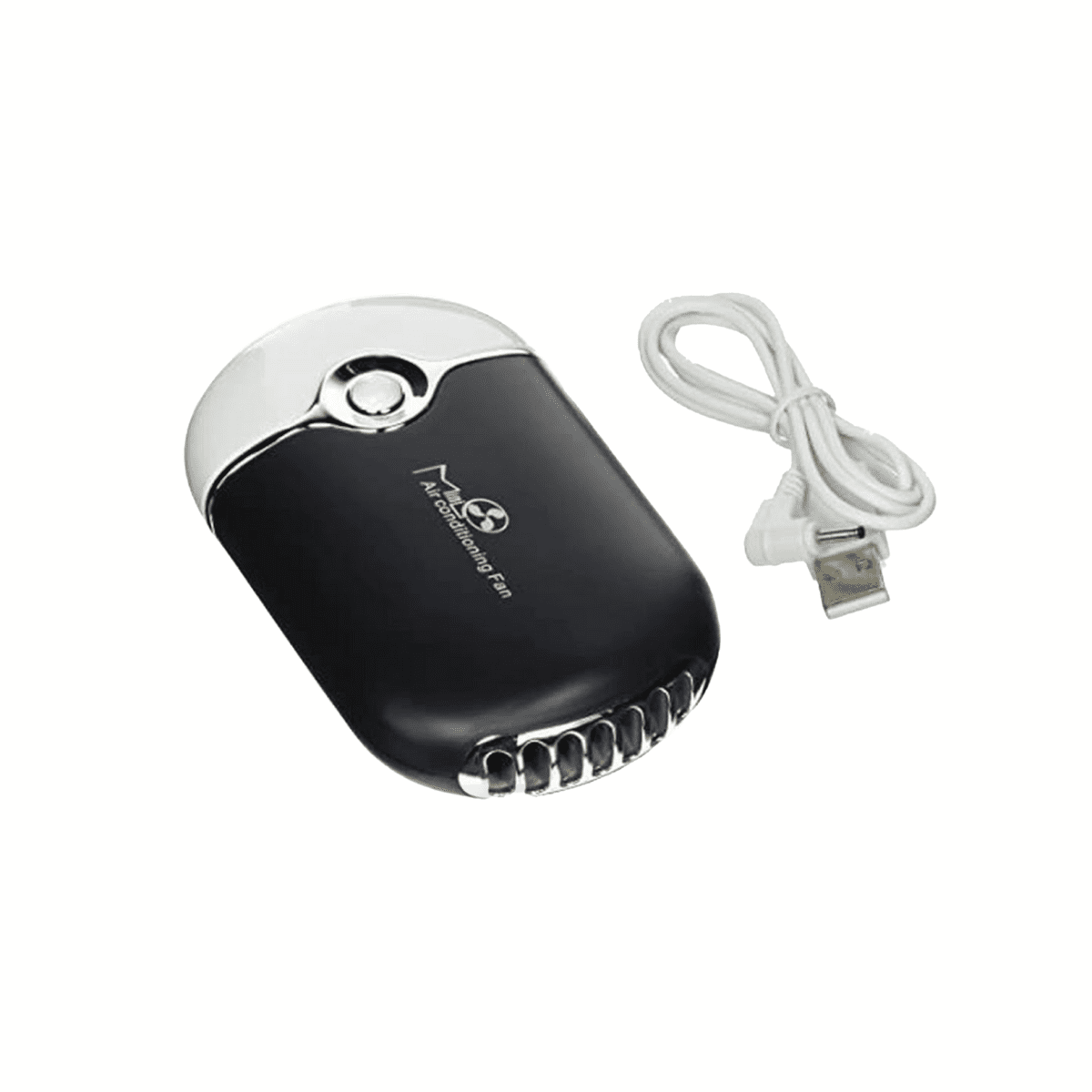 Black USB Handheld Air Conditioning Fan – Eyebrow Ink Shop